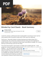 Mindset The New Psychology of Success by Carol Dweck | PDF | Behavioural Sciences ...