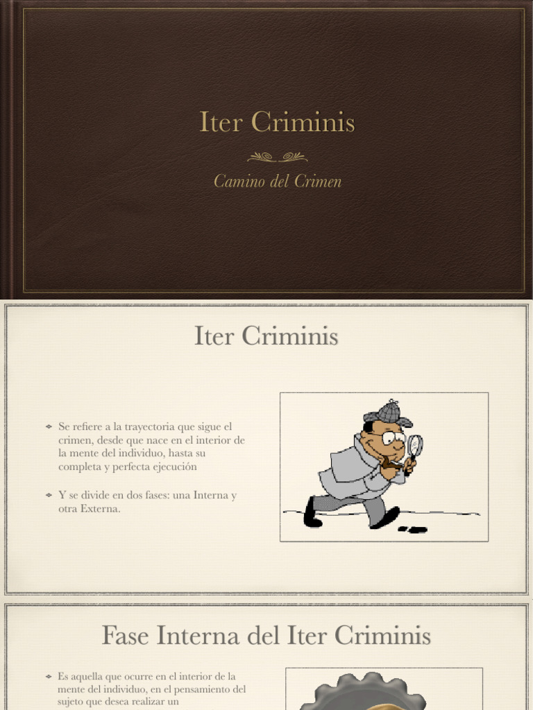 Iter Criminis | PDF