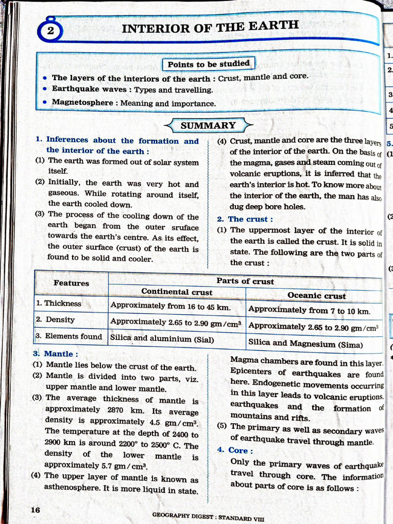 8th Geography Lesson 2 | PDF