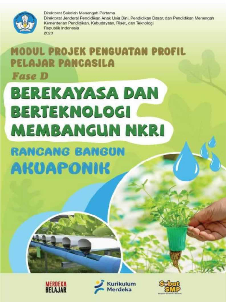Modul Projek - Rancang Bangun Akuaponik - Fase D | PDF