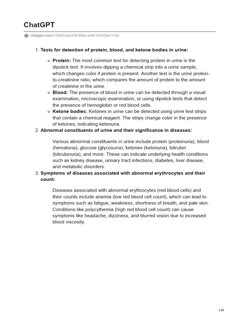 Chat GPT | PDF | Rna | Saturated Fat