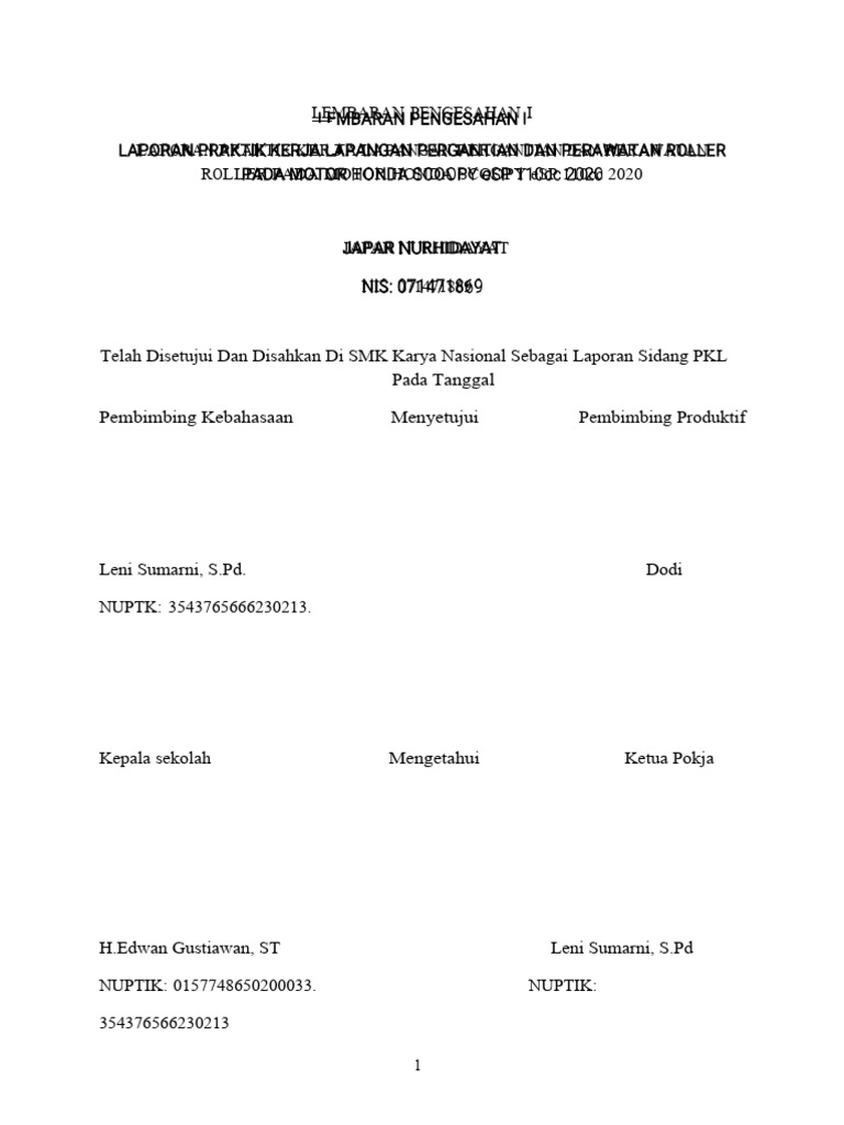 Laporan Japar Nurhidayat WPS Office | PDF | Bisnis