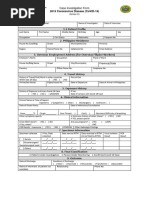 Line List Template for Outbreaks | PDF | Patient | Immunology