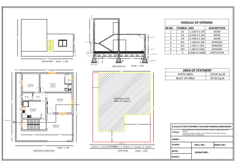 BPD-EXPERIMENT NO 1 SHEET SIZE A1 | Download Free PDF | Architectural Elements | Architectural ...