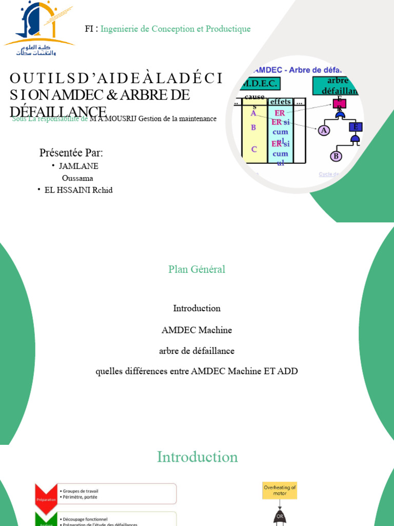 G1 - Outils D'aide A La Decision (AMDEC ET ADD) - ICP - PPT | PDF | Affaires | Ordinateurs