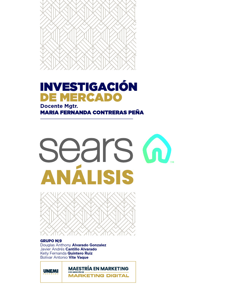 Oportunidades y Desafíos de Sears | PDF | Marketing | Investigación de ...
