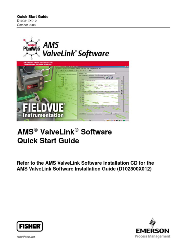 AMS ValveLink Software Quick-Start Guide | PDF | Login | Icon (Computing)