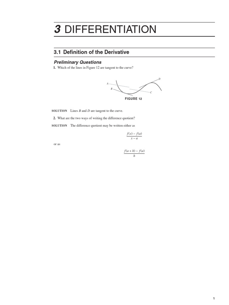 Understanding Derivatives and Tangents | PDF | Slope | Derivative