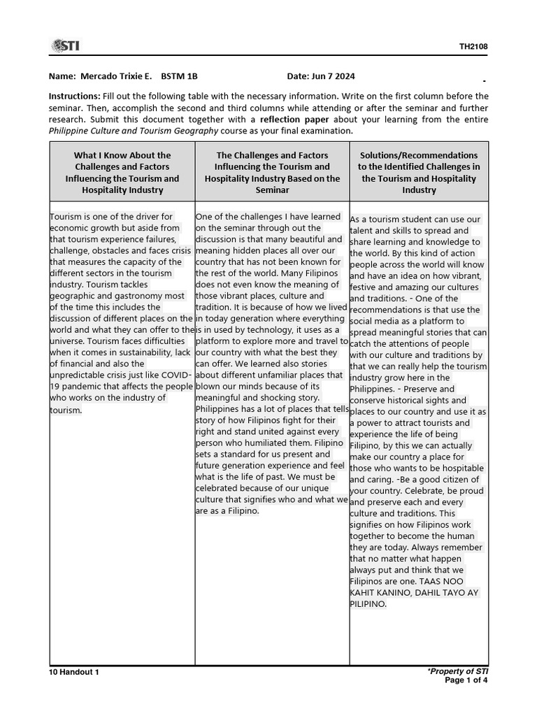 Template Philippine Culture | PDF | Tourism | Philippines