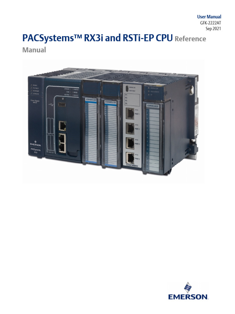 PACSystems RX3i and RSTi-EP CPU - Reference Manual | PDF | Input/Output ...