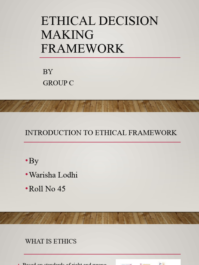 Ethical Framework-1 | PDF | Justice | Crime & Violence