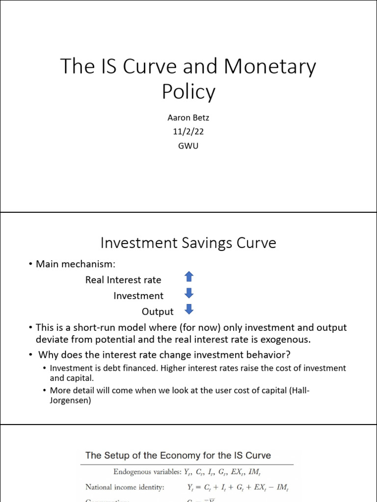 Chapter 11 and Chapter 12 slides | Download Free PDF | Federal Reserve | Consumption (Economics)