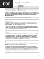 HUM 102 Module Two Project Proposal | PDF