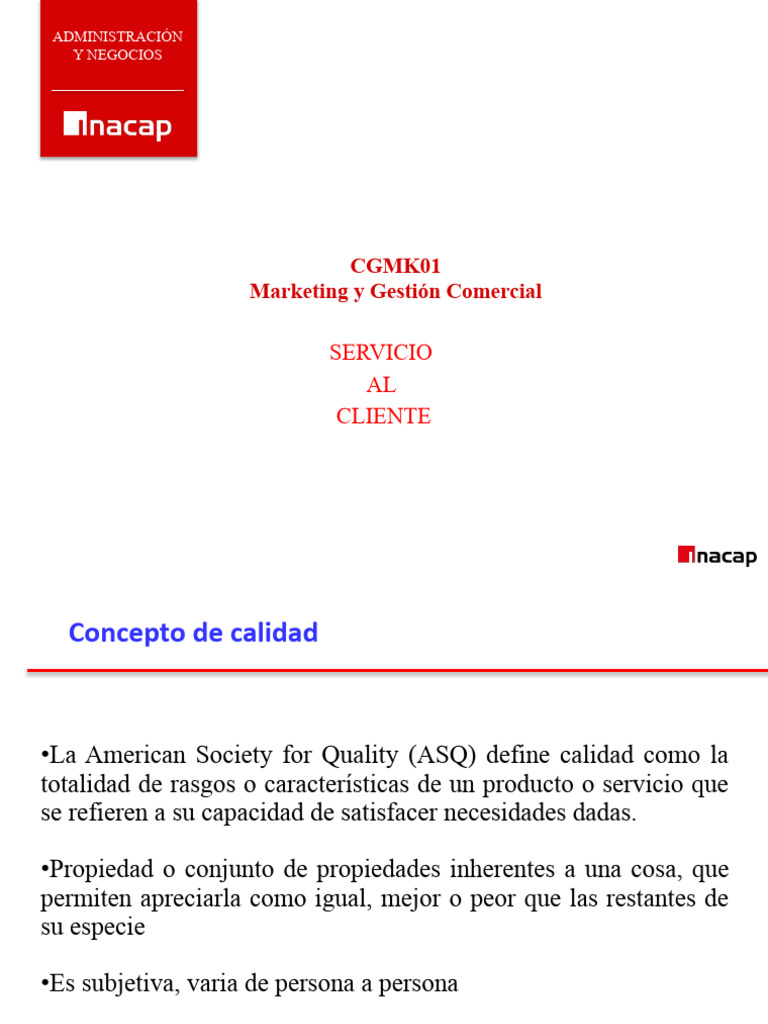 Presentacion Servicio Al Cliente | PDF | Calidad (comercial) | La compañía Walt Disney