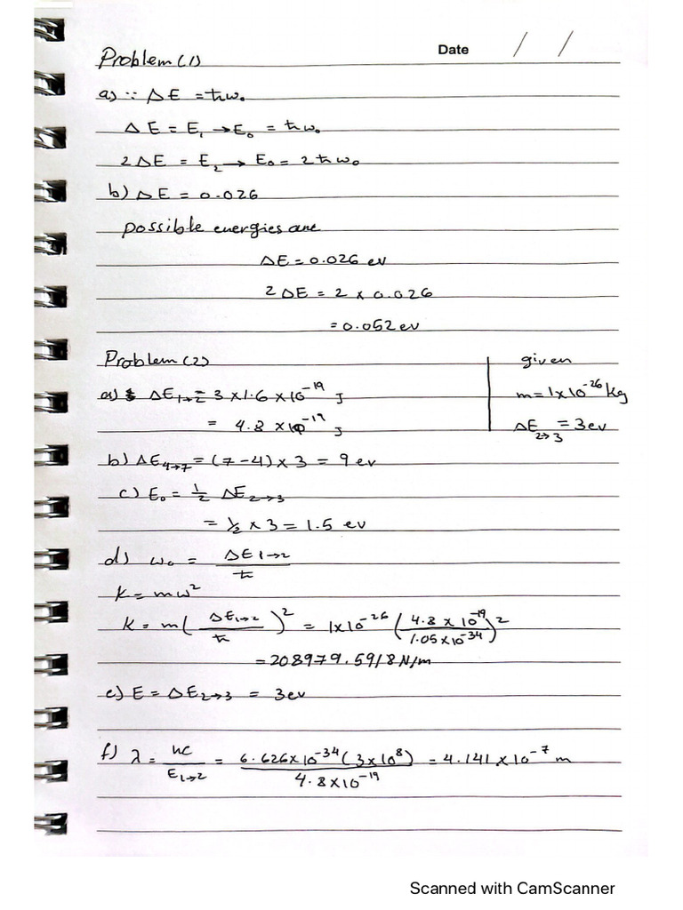 Phys 172 assignment | PDF