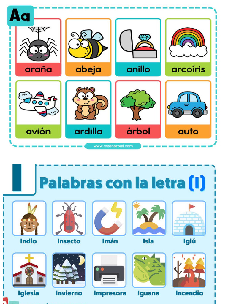 A e I o U Imagenes | PDF