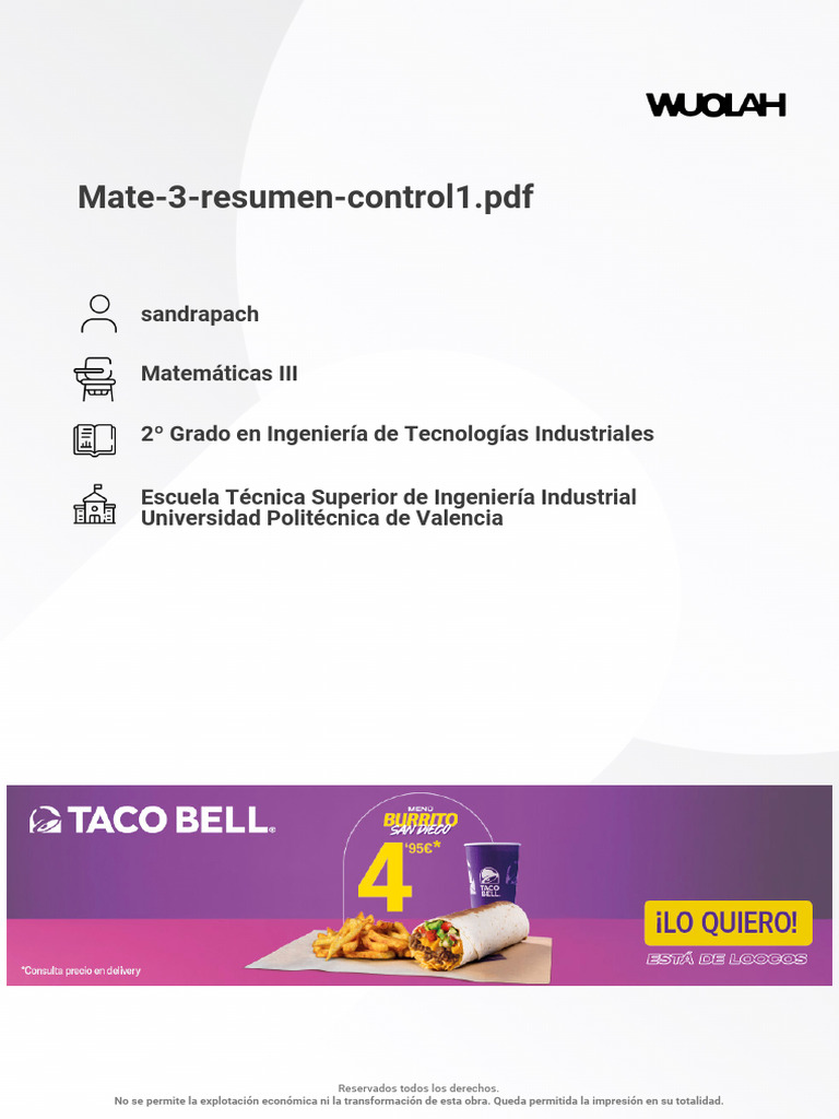 Wuolah Free Mate 3 Resumen Control1 | PDF | Ingeniería