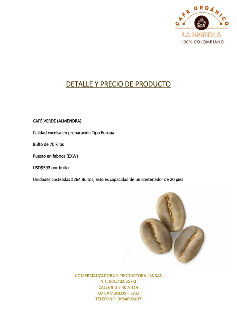 Detalle Cafe | PDF | Hogar, jardinería y bricolaje