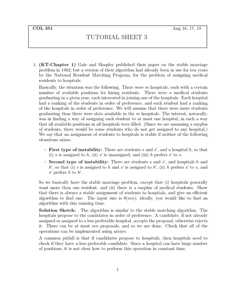 Tut3 Sol | PDF | Applied Mathematics | Theoretical Computer Science