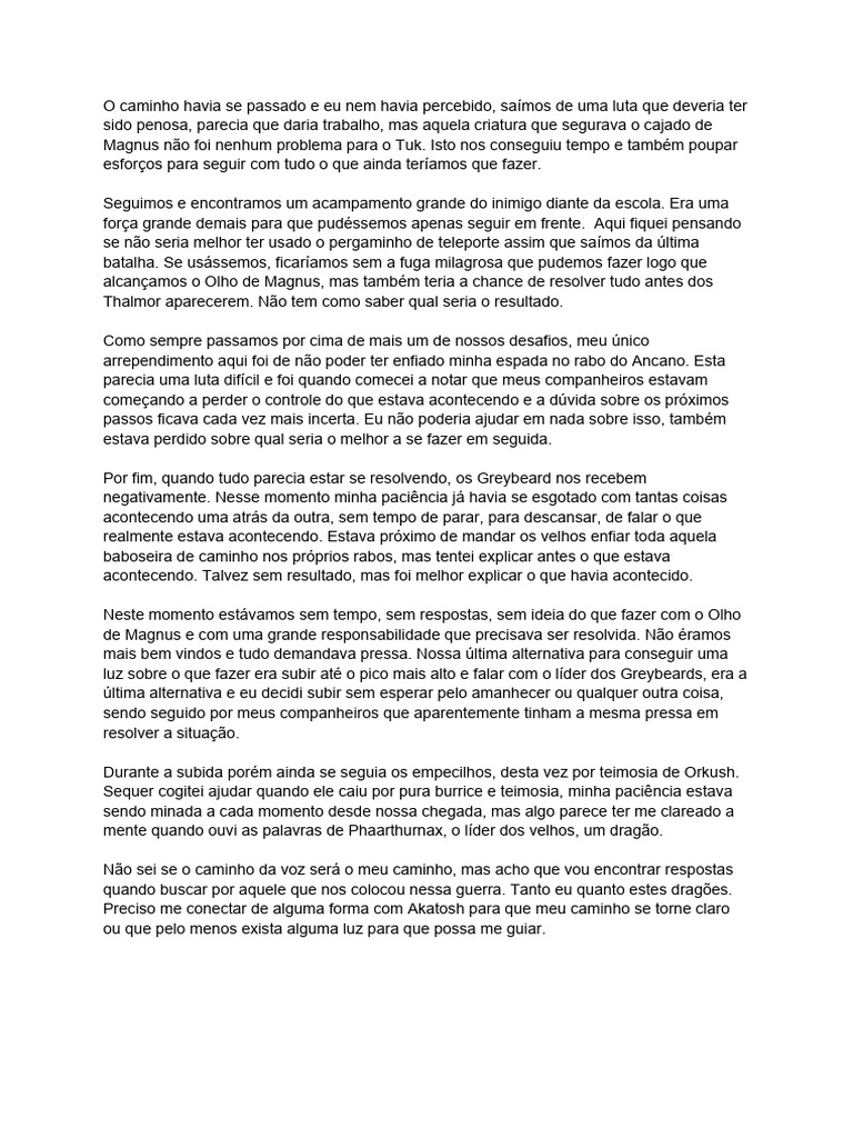 Gruul Kenut | PDF | Tempo | Dragão