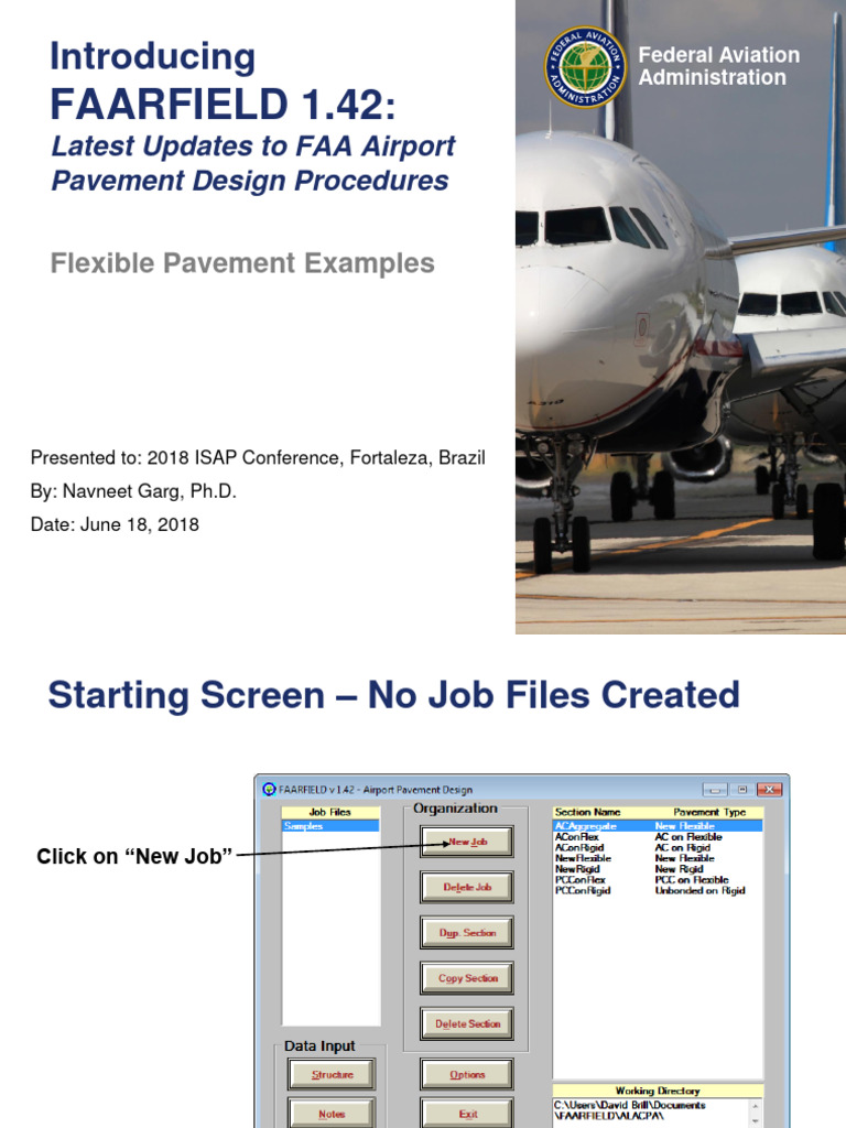 FAARFIELD 1.42: Airport Pavement Design | PDF | Road Surface | Airport