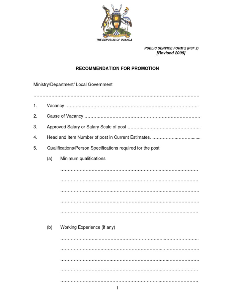 PSC-FORM-2_0 | PDF | Government