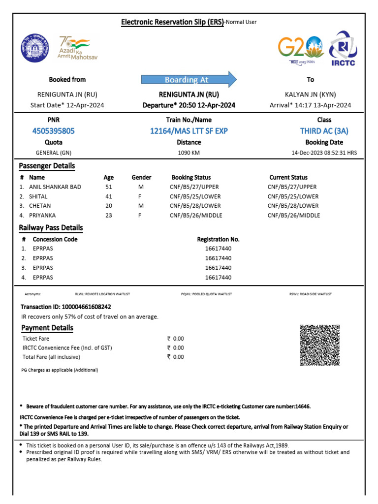 4505395805 | Download Free PDF | Identity Document | Ticket (Admission)