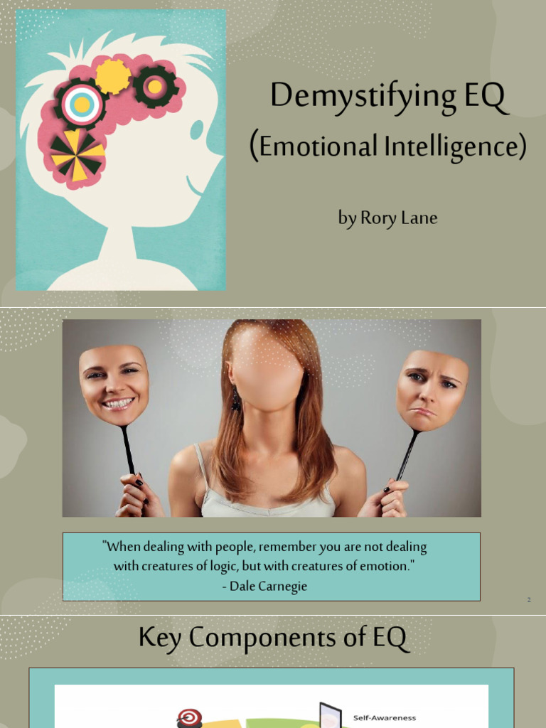 Presentation 1 | PDF | Emotional Intelligence | Behavioural Sciences