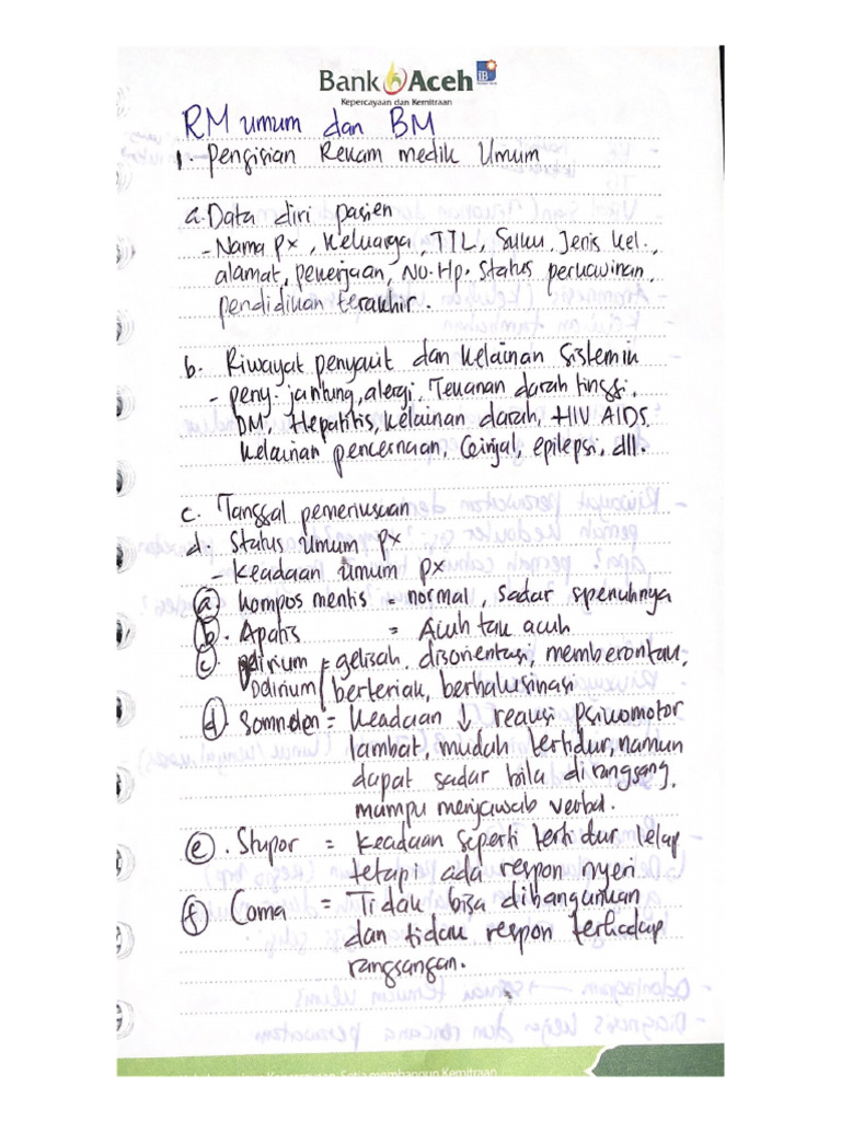 Catatan BM (1) | PDF