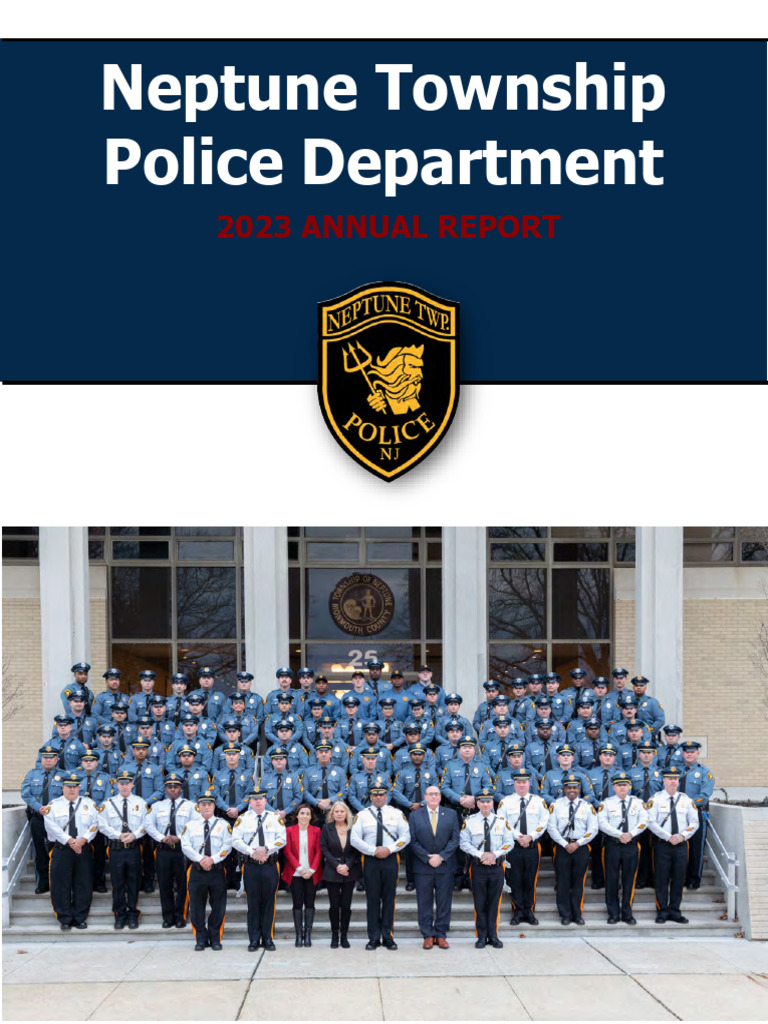 Neptune Police 2023 Report | PDF | Uniform Crime Reports | Detective