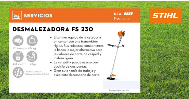 Stihl F Fs230 | PDF