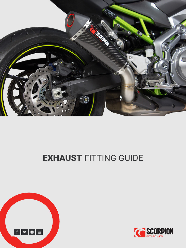 Motorcycle Exhaust Fitting Guide | PDF | Mechanical Engineering ...