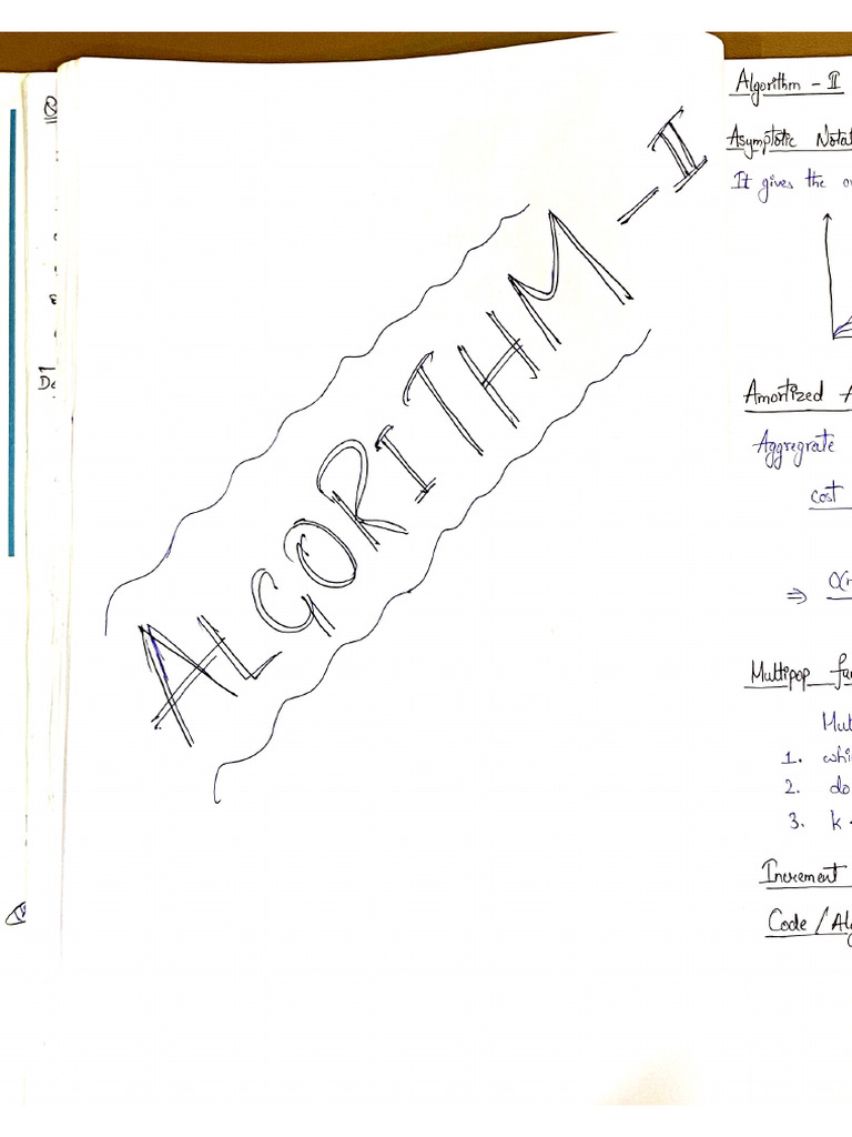 Algo 2 Notes | PDF
