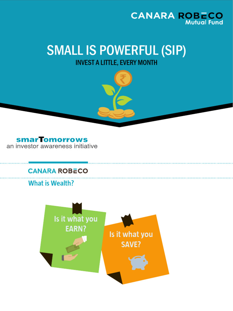 SIP Presentation | PDF | Investing | Wealth
