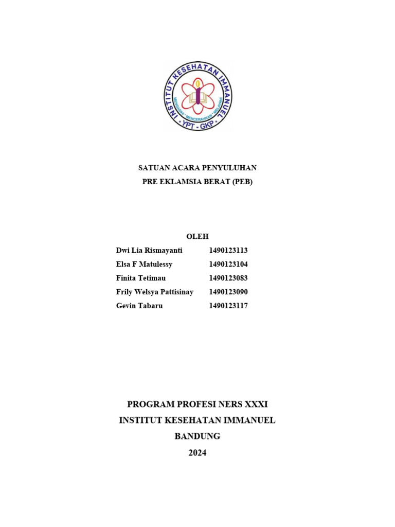 Sap Peb | PDF | Kesehatan Holistik