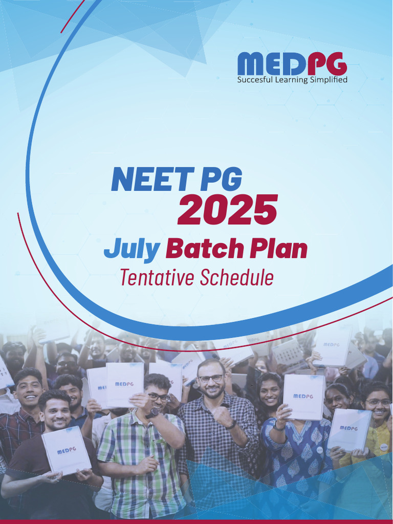 MedPG Lesson Plan (Master Template) | PDF | Medicine | Health Care