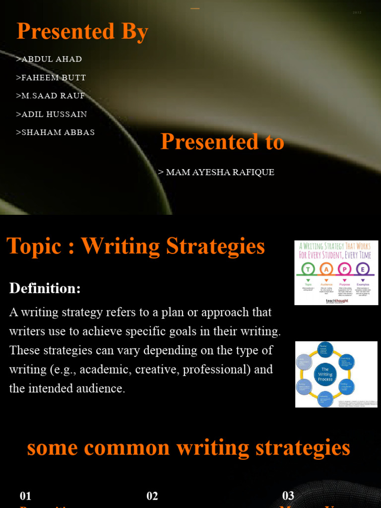 Presented By: Abdul Ahad Faheem Butt M.Saad Rauf Adil Hussain Shaham ...