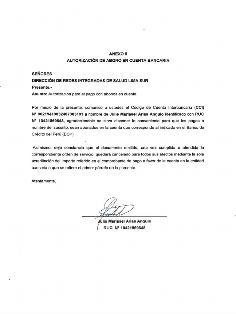 Formato 5 | PDF