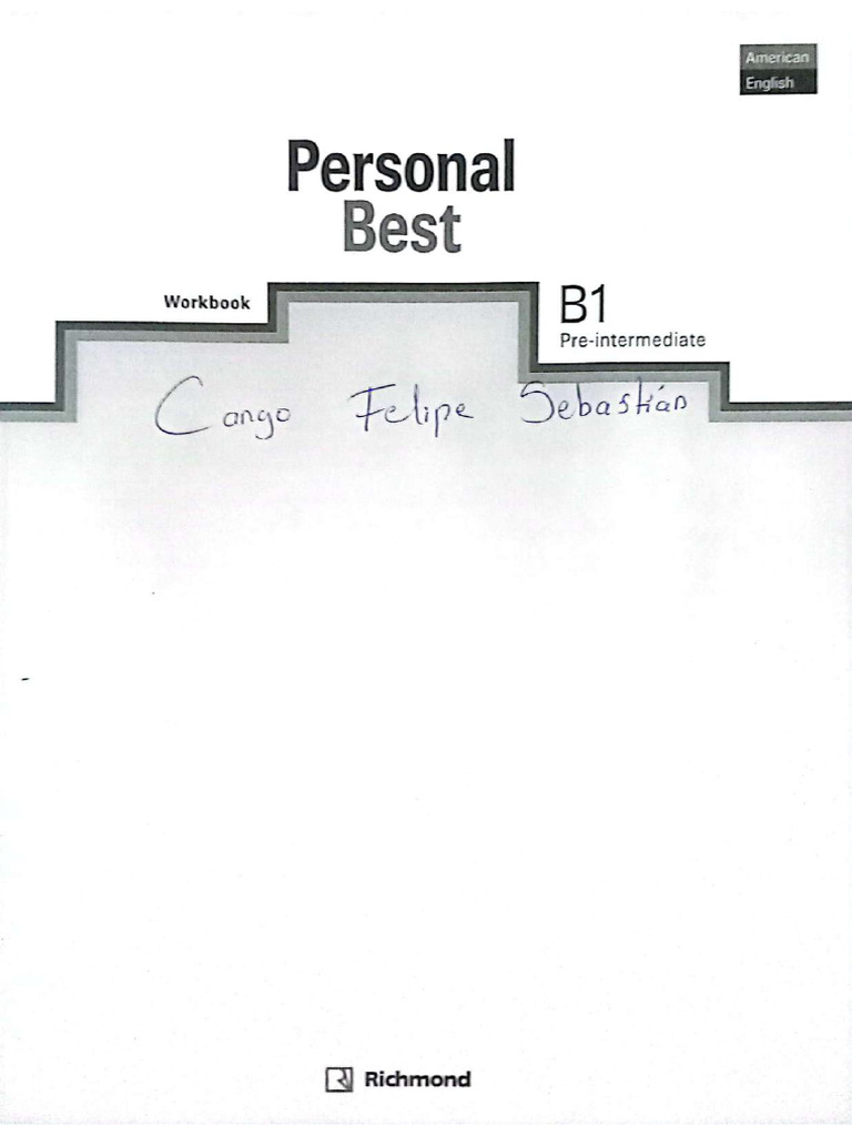 Cango Felipe - Work Book - Unit 1 2 - Compressed | PDF