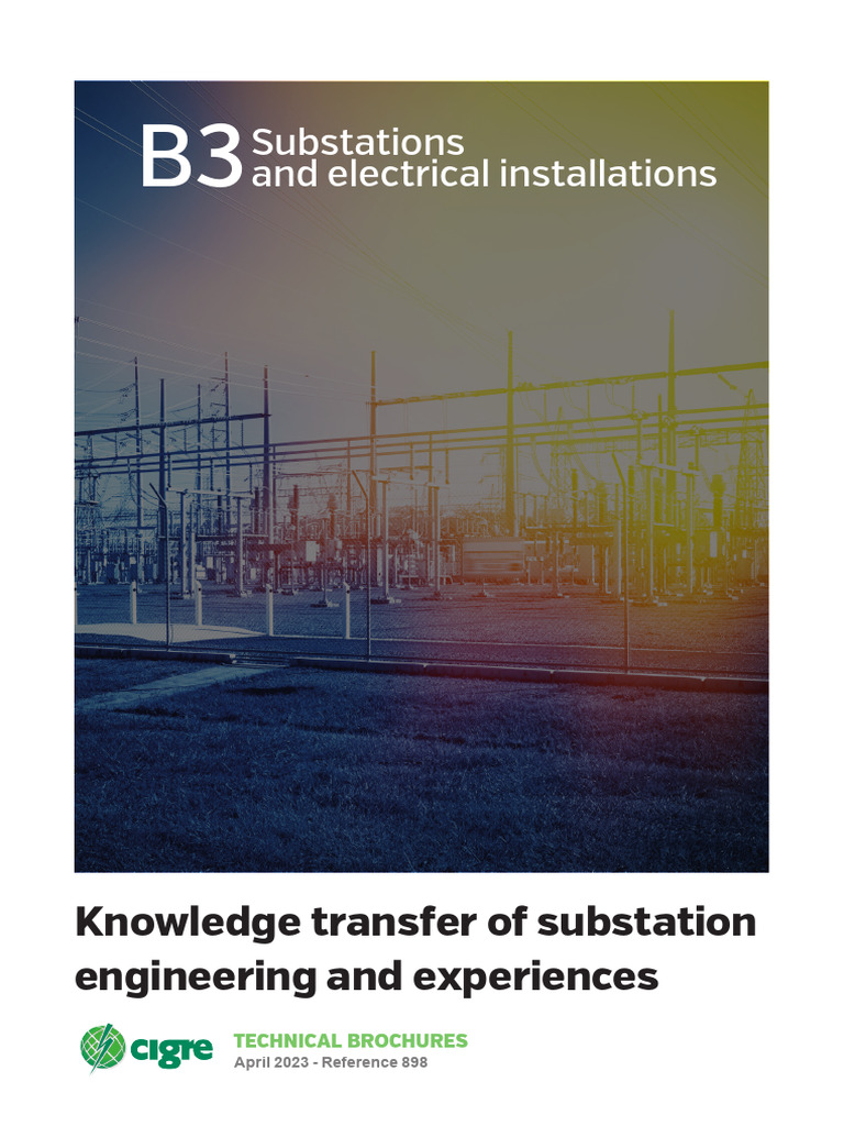 Substations and Electrical Installations: Knowledge Transfer of ...
