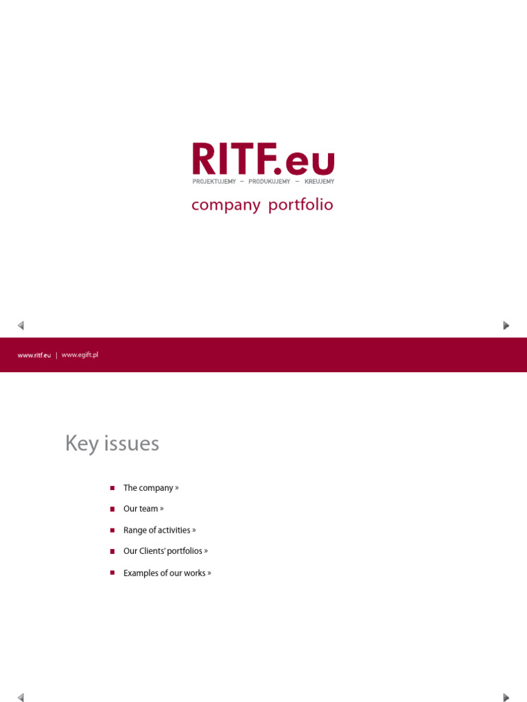 ritf_portfolio | PDF | Business | Marketing