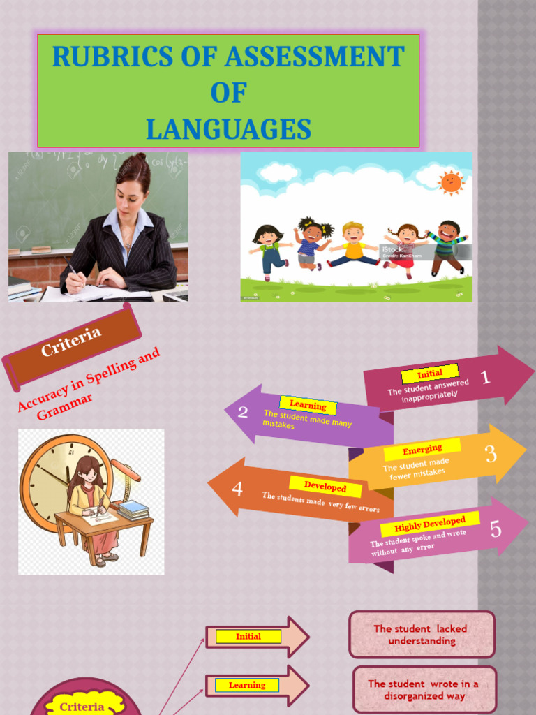 Rubrics of Assessment OF Languages | PDF