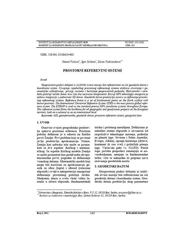 Spatial_reference_systems | PDF