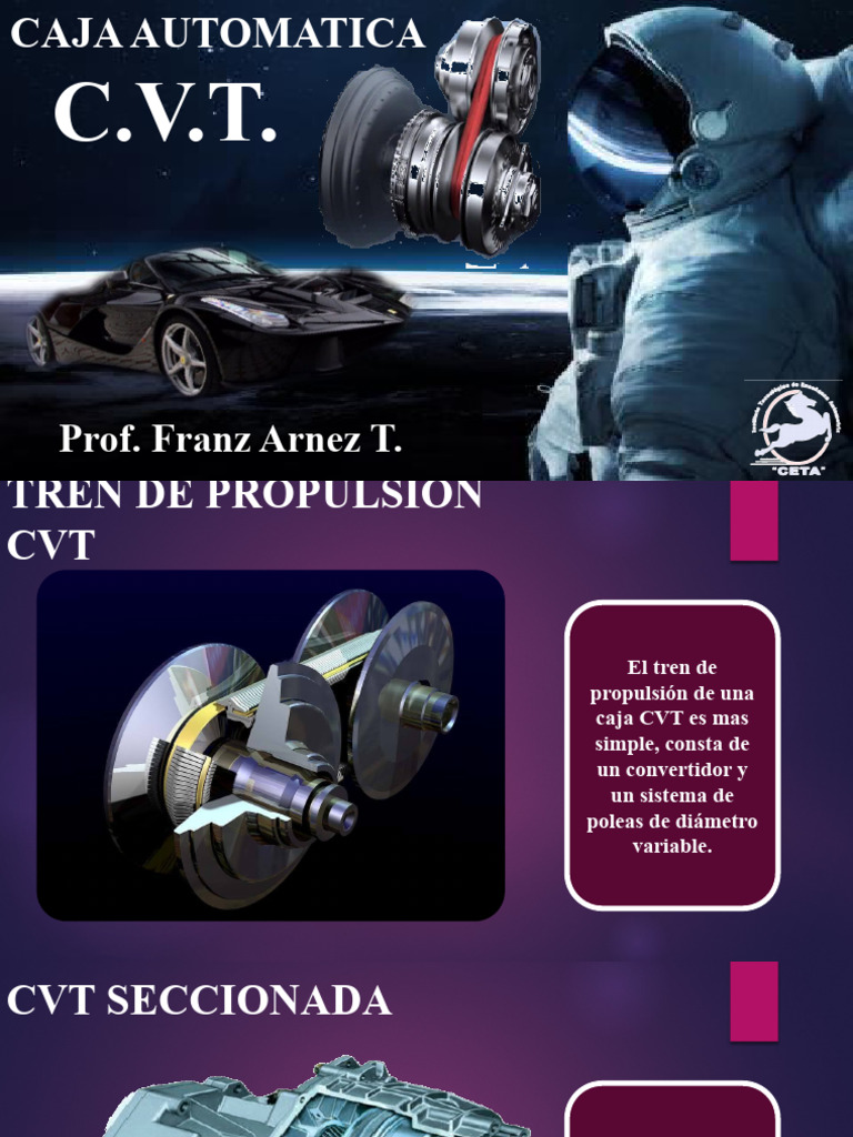 17.1 Caja Automatica CVT | PDF | Vehículos terrestres | Industria ...