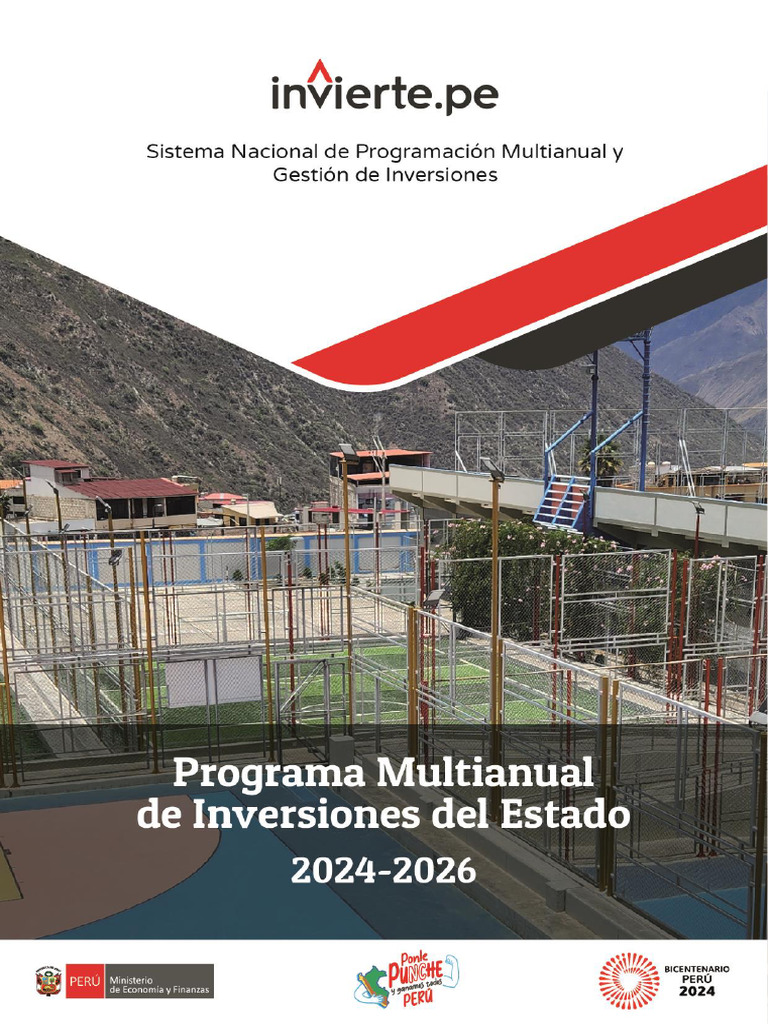 Pmie 2024 - 2026 | PDF | Infraestructura | Inversiones