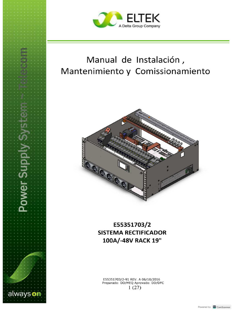 Rectificador Eltek | PDF