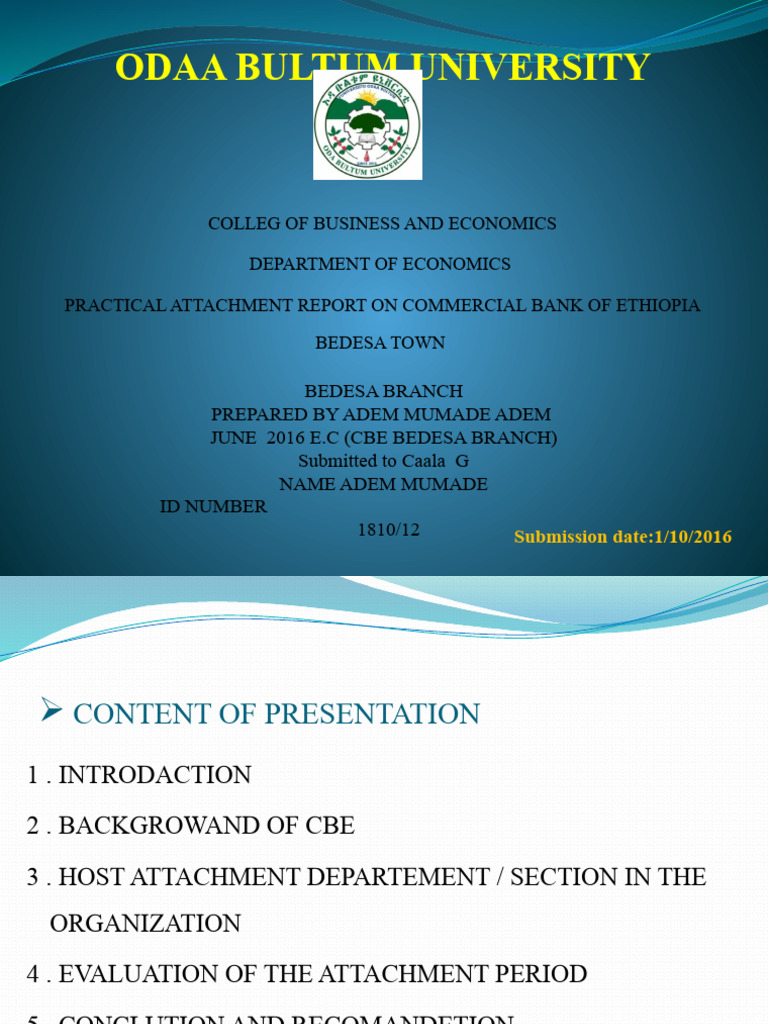 Odaa Bultum University | PDF | Banks | Inflation