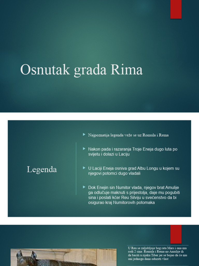 Osnutak Grada Rima 2 | PDF