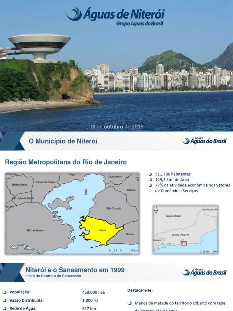 Aguas de Niterói 1999 A 2019 Comparativo Leonardo Righetto | PDF ...