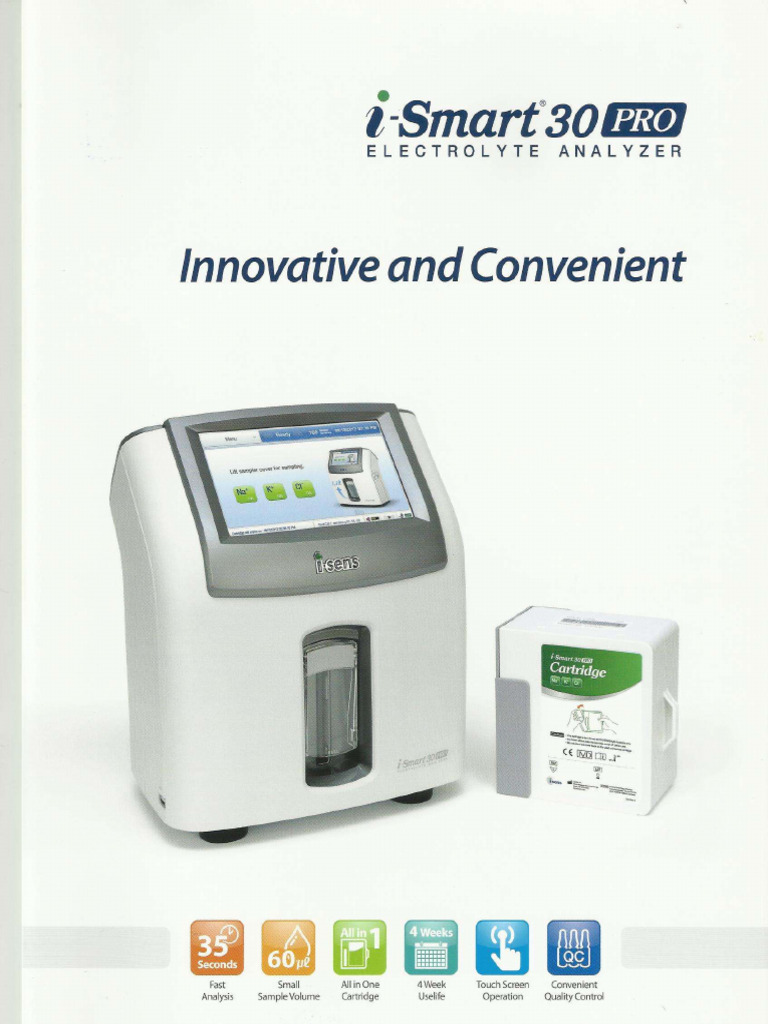 Brochere iSMART 30 PRO ISENS | PDF